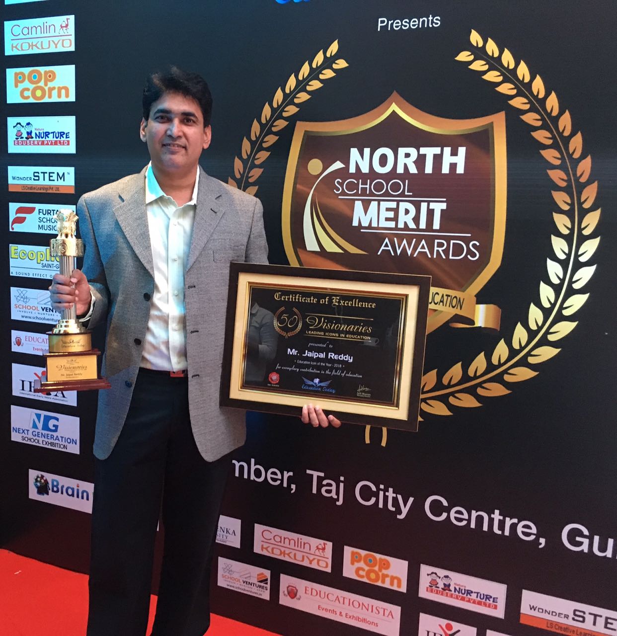 Awards - Top performing CBSE school in Kokapet - Hyderabad