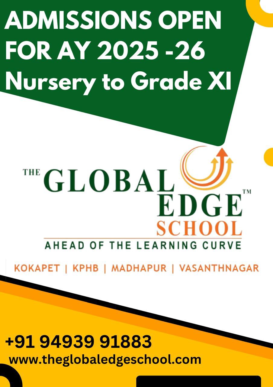 Best CBSE school in Kokapet - Hyderabad | The Global Edge School